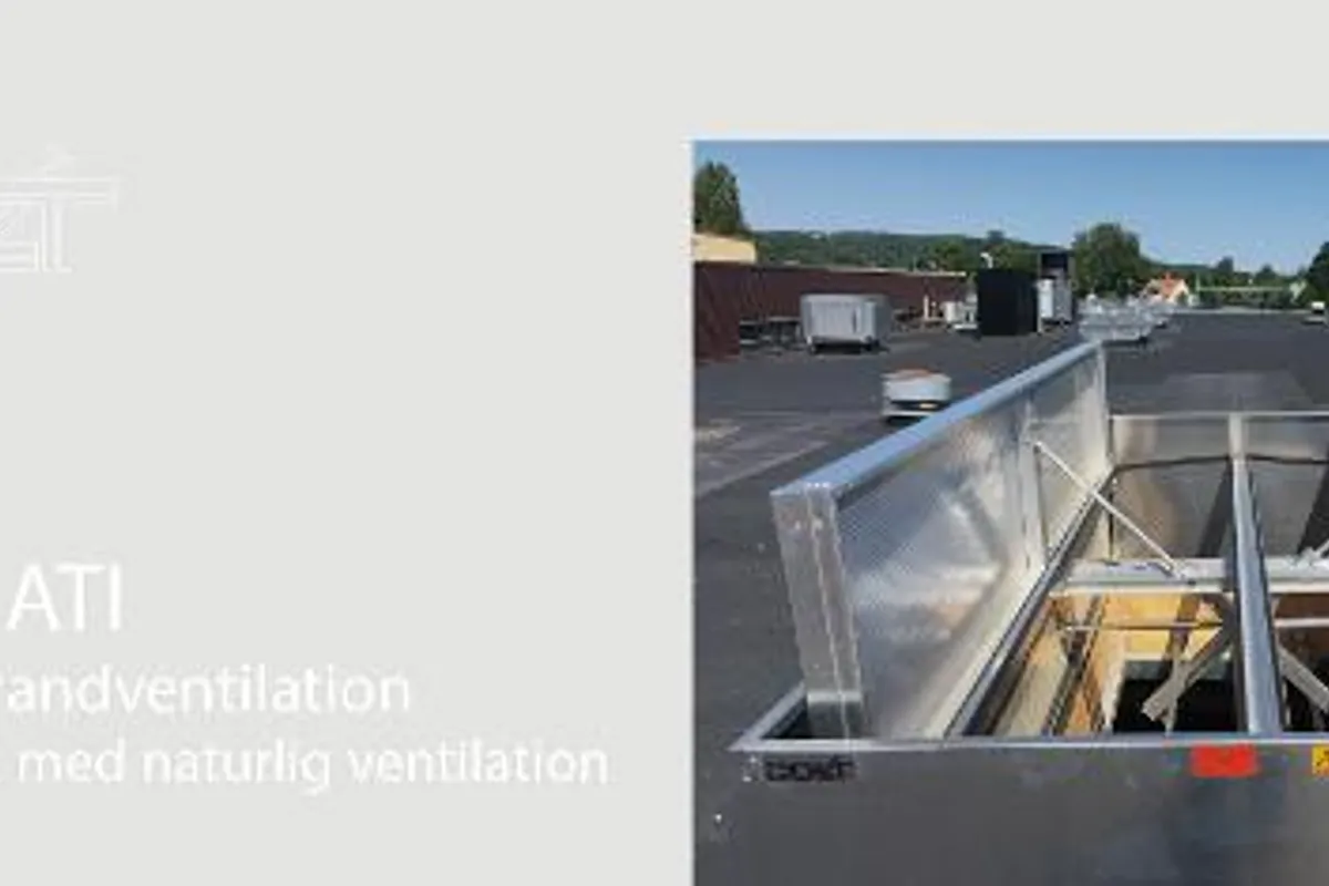 Apollo ATI - Termisk brandventilation kombineret med naturlig ventilation